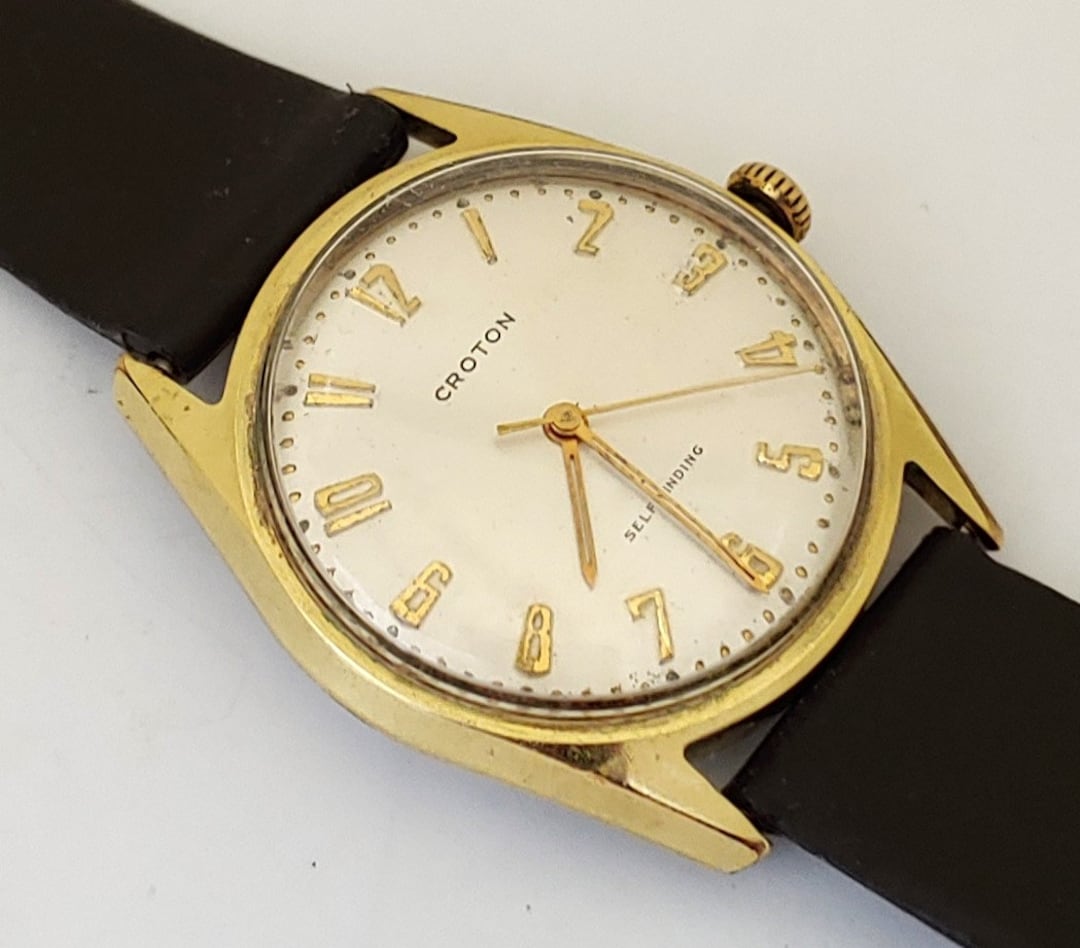Vintage 1960's Croton Selfwinding Men's Watch - Etsy