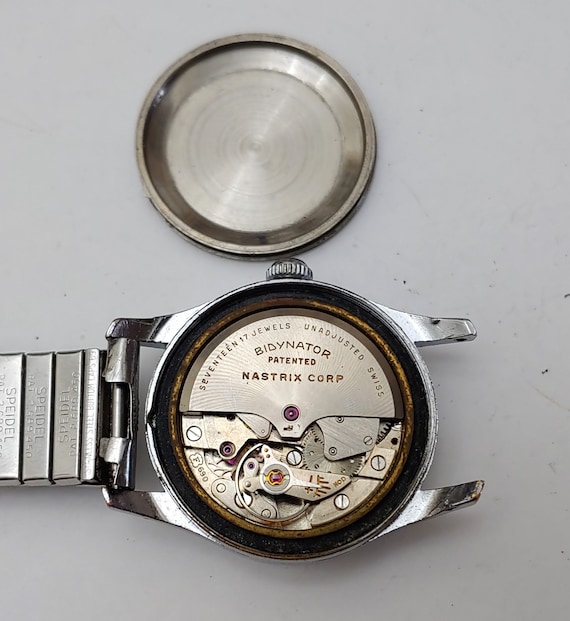Rare Vintage Nastrix Felsa Bidynator F 690 Movement … - Gem