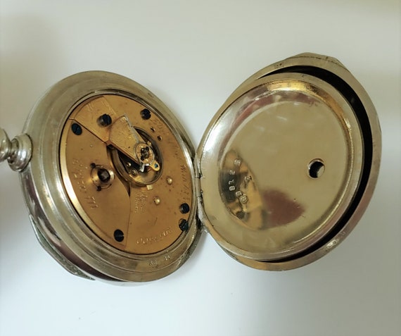 Antique 1887 Elgin Size 18s Pocket Watch KEY WIND - Gem