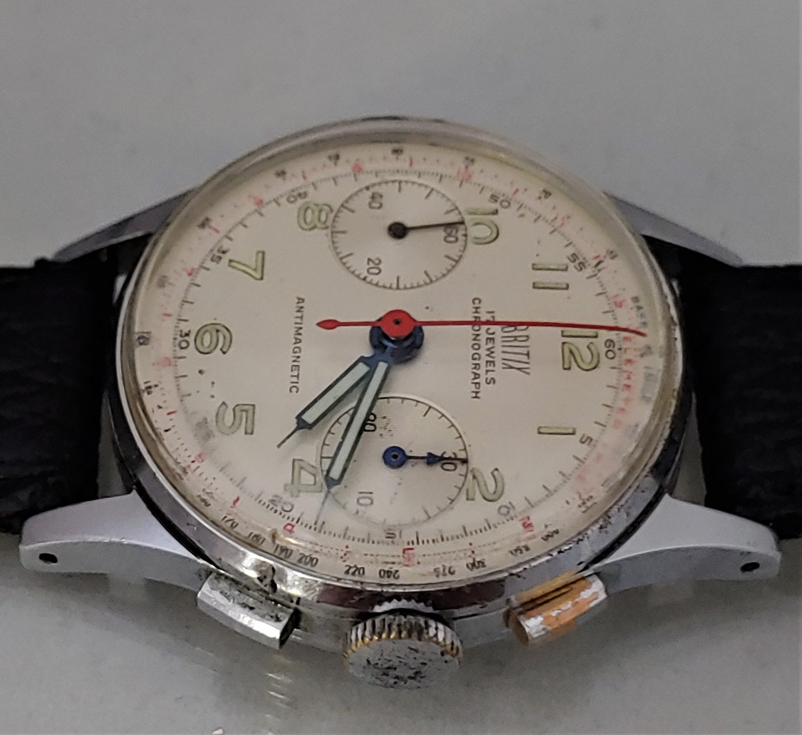 Stunning Vintage Britix Landeron 248 Chronograph Mens Watch - Etsy UK