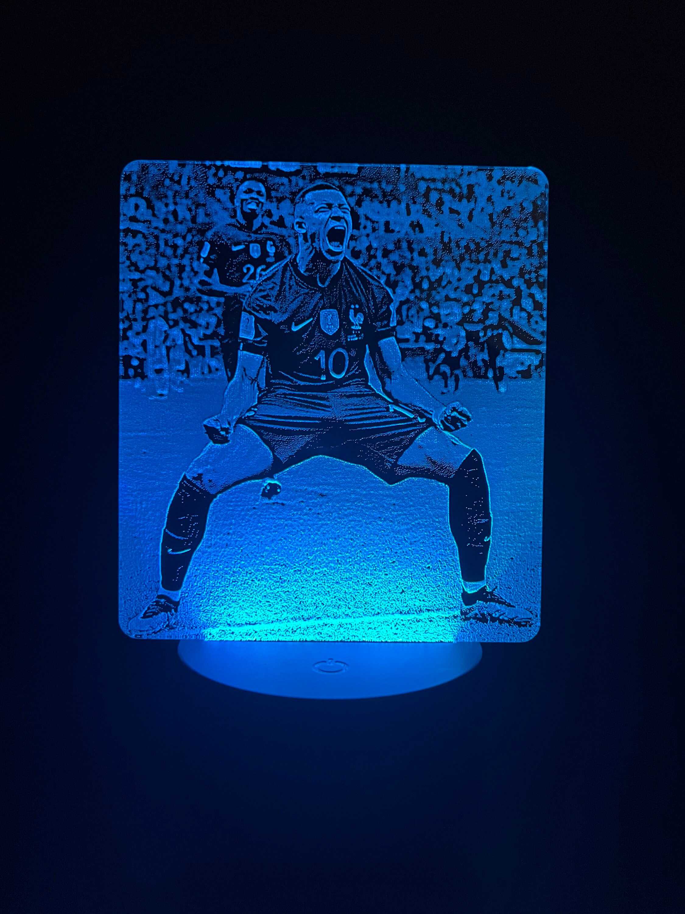 Mbappe France World Cup Qatar Soccer LED Lamp - Etsy