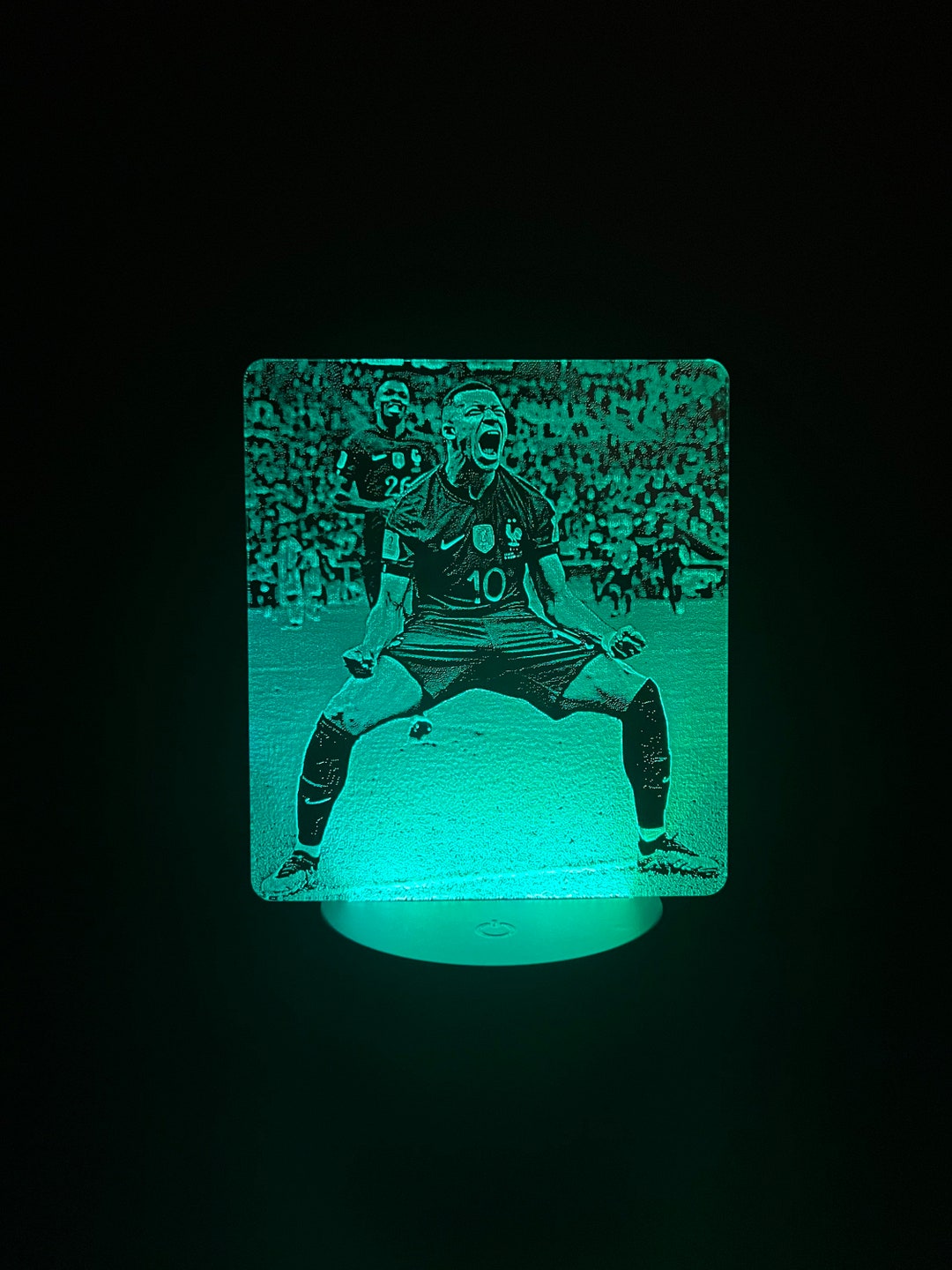Mbappe France World Cup Qatar Soccer LED Lamp - Etsy