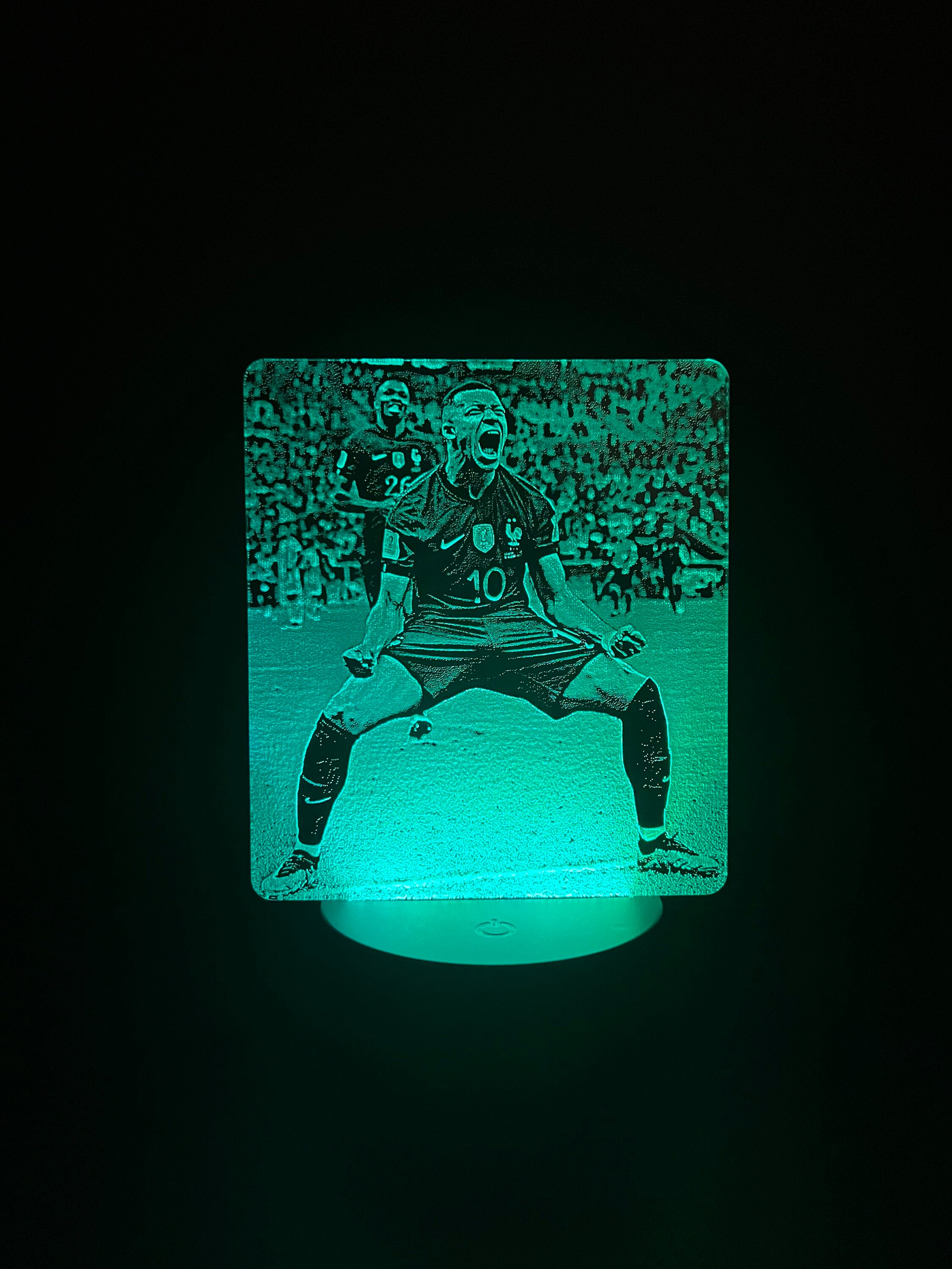 Mbappe France World Cup Qatar Soccer LED Lamp - Etsy