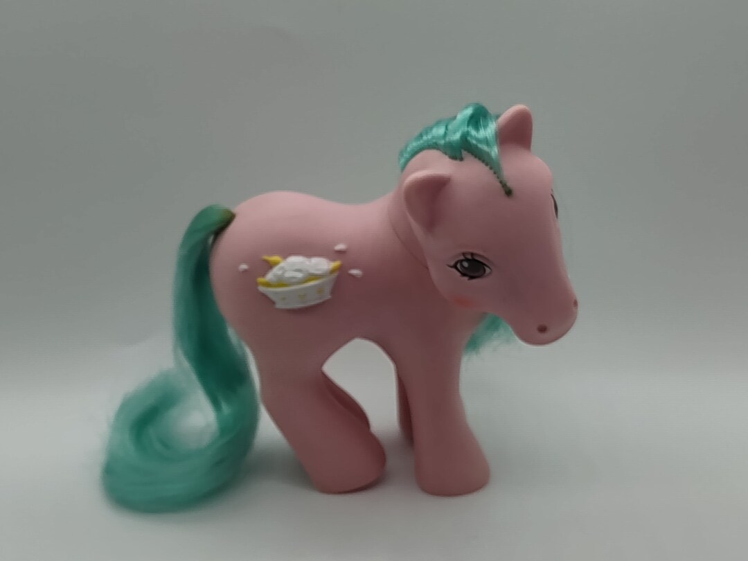 My Little Pony Vintage G1 Banana Surprise (sundae Best Ponies) 379-23 - Etsy