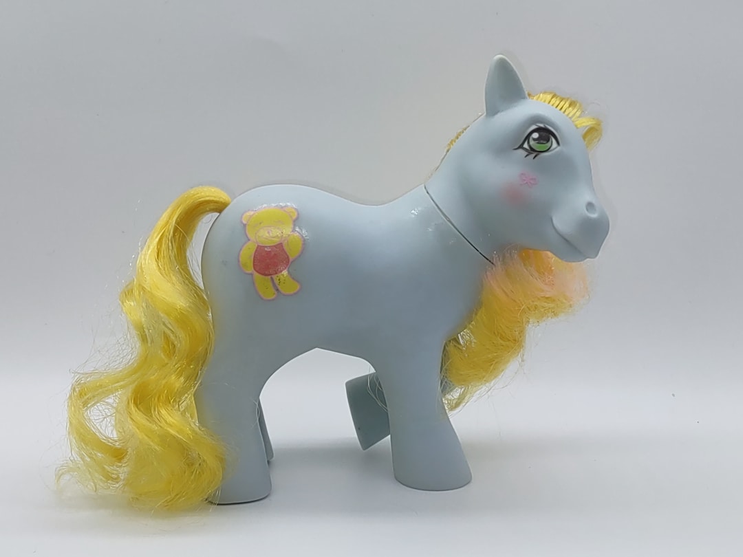 My Little Pony G1 Vintage Cuddles (magic Message Pony) 382-11 - Etsy