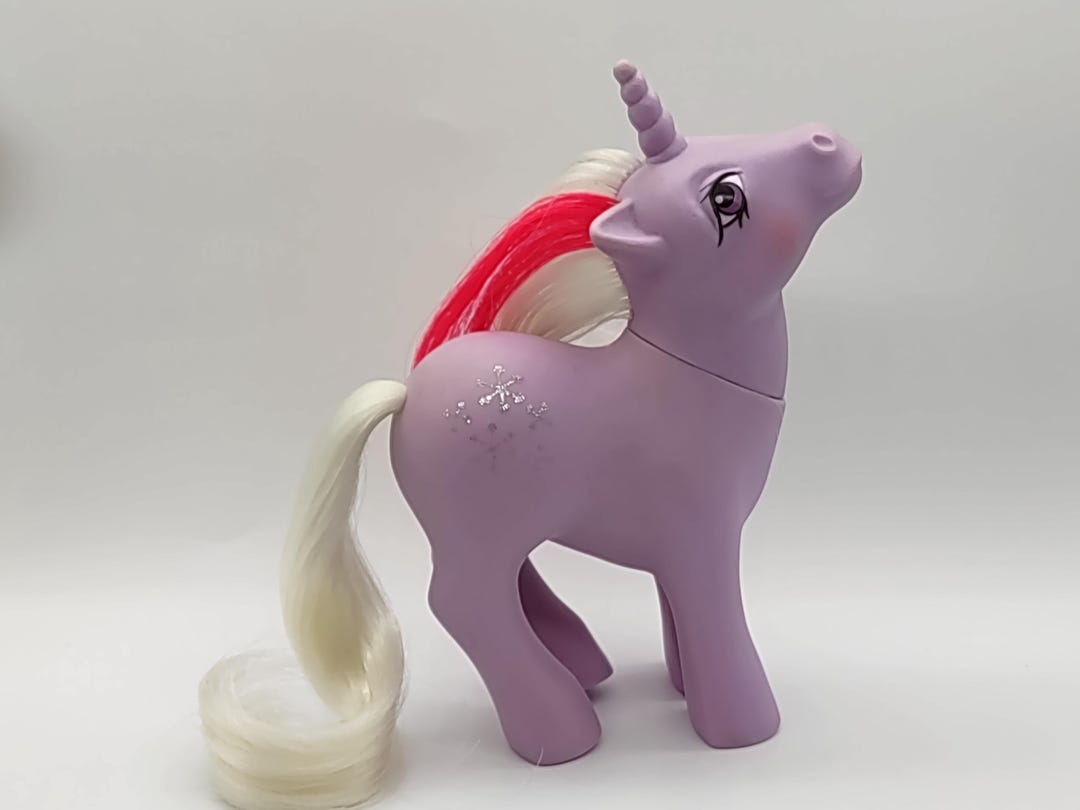 My Little Pony Vintage G1 Powder (unicorn Pony) 384-51 - Etsy