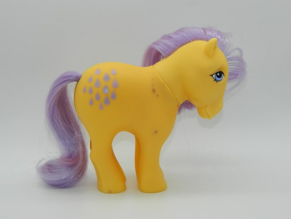 My Little Pony Vintage G1 Lemon Drop show Stable Ponies - Etsy