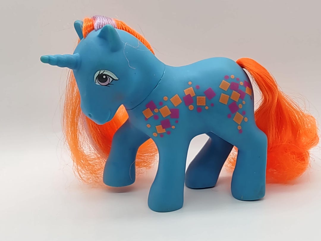 My Little Pony G1 Vintage Tuneful (rockin' Beat Pony) 376-01 - Etsy