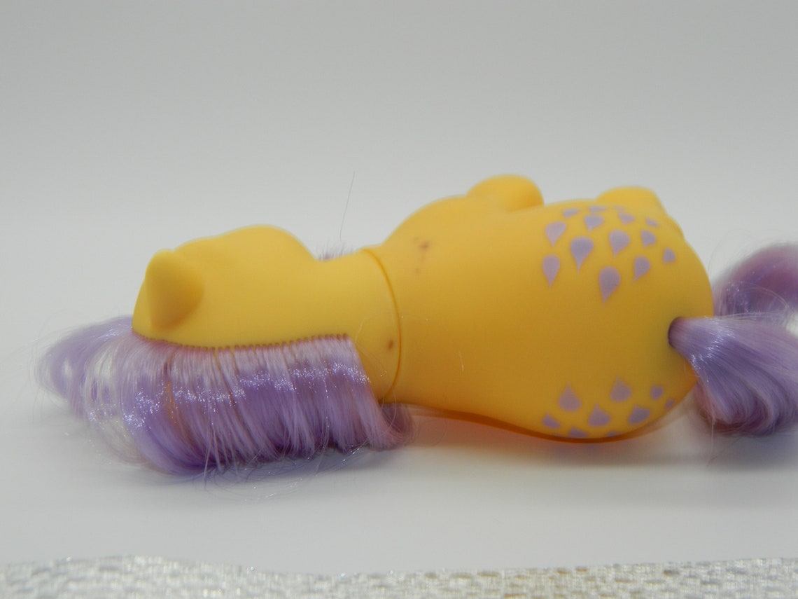 My Little Pony Vintage G1 Lemon Drop show Stable Ponies - Etsy