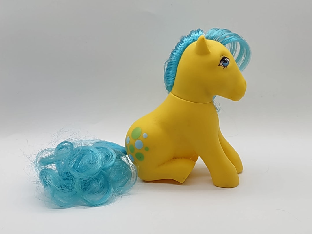 My Little Pony Bubbles G1 Vintage earth Ponies 344-04 - Etsy
