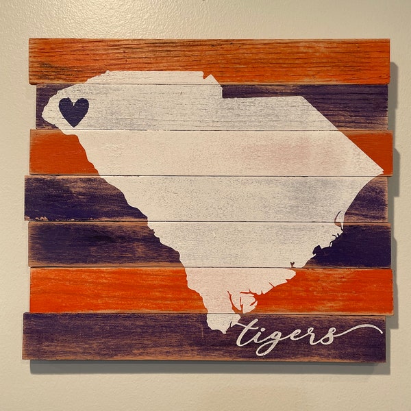 Wood College Sign - Etsy