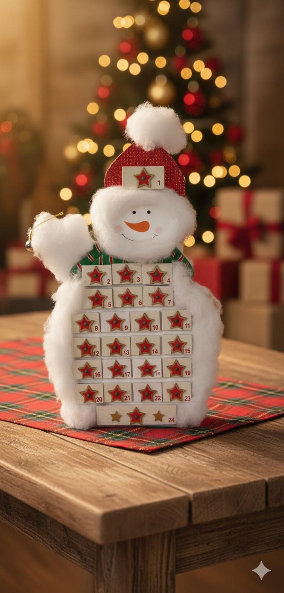 Advent Calendar, Snowman - Etsy