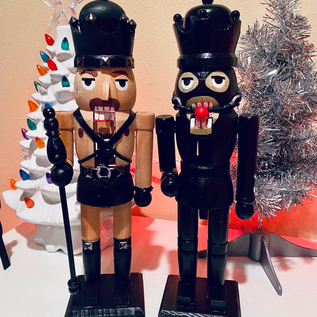 Adult Themed Custom Nutcracker Hand Painted to Order Leather Panties ...