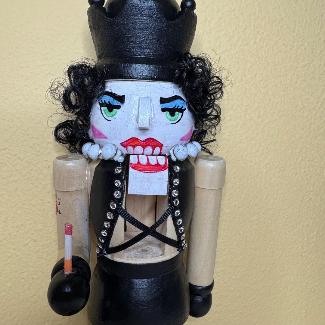 Frank-furter Nutcracker • Horror Musical Inspired Hand-painted ...