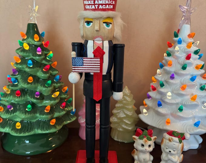President Nutcracker - Etsy
