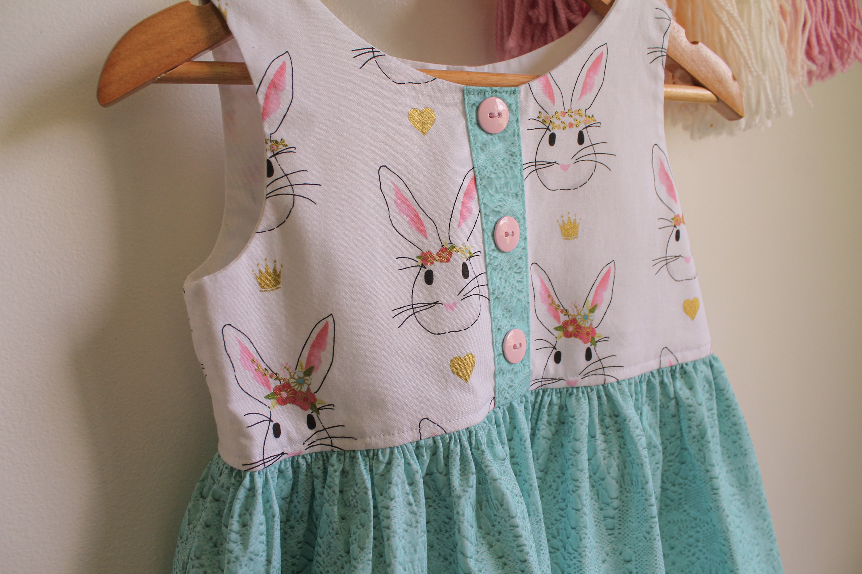 Handmade Bunny Dresses // Sizes 1, 2, & 3 - Etsy Australia