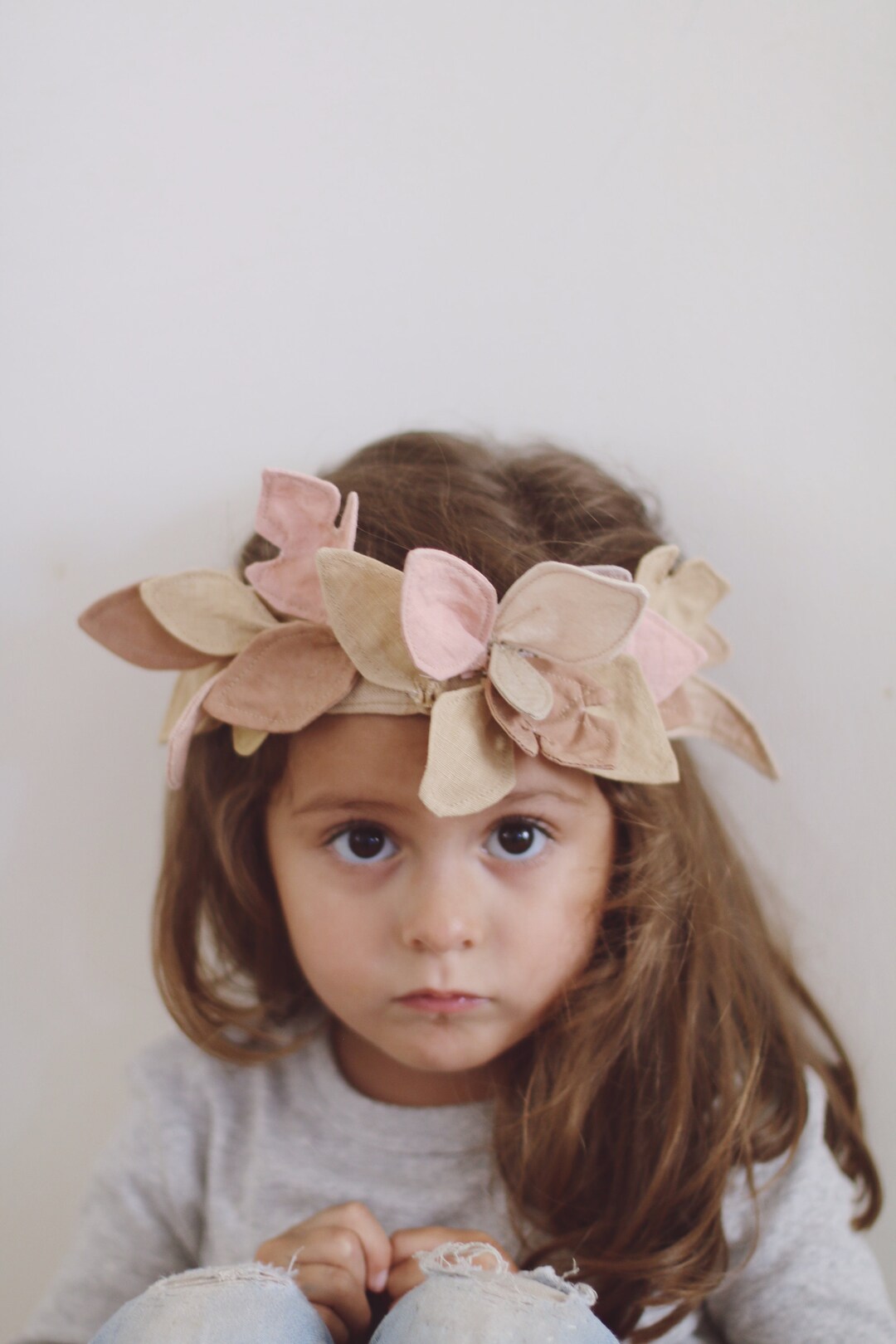 Plant Dyed Forest Headband Nature Inspired Accessory Fabric Tiara ...