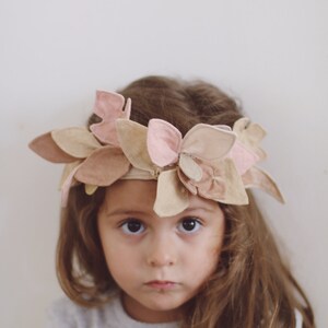 Plant Dyed Forest Headband Nature Inspired Accessory Fabric Tiara ...