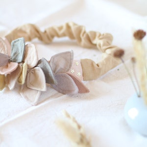 Plant Dyed Forest Headband Nature Inspired Accessory Fabric Tiara ...