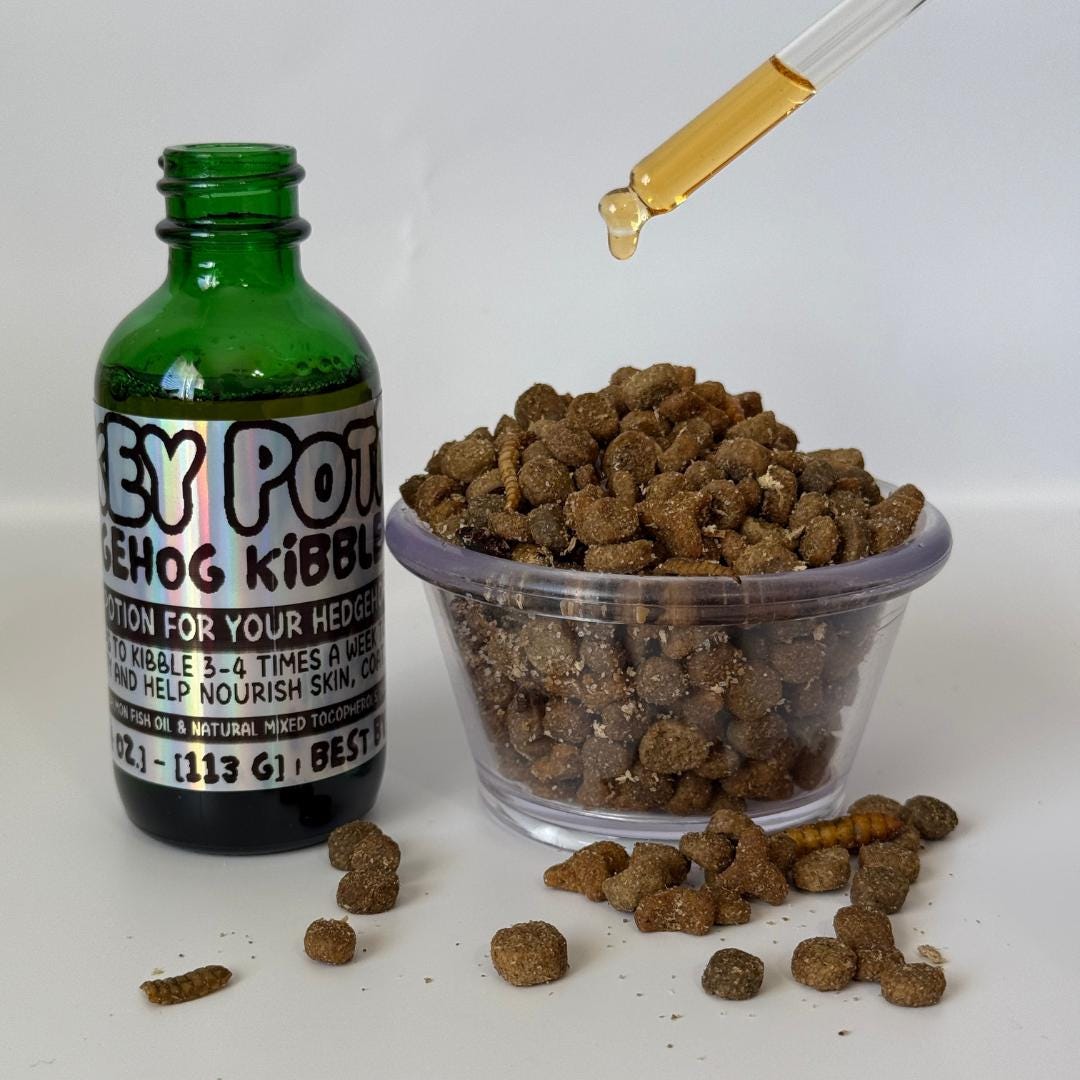 Pokey Potion - Hedgehog Kibble Oil - Etsy