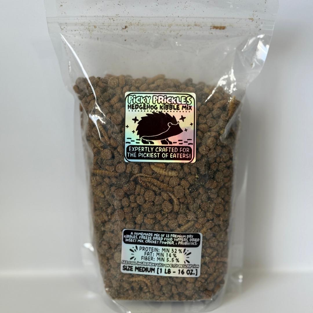 Picky Prickles Hedgehog Kibble Mix - MEDIUM BAG 16 Oz. - Etsy