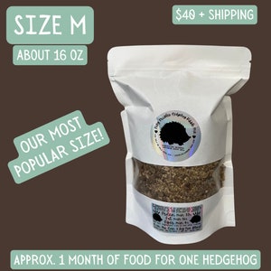 Picky Prickles Hedgehog Kibble Mix - MEDIUM BAG 16 Oz. - Etsy