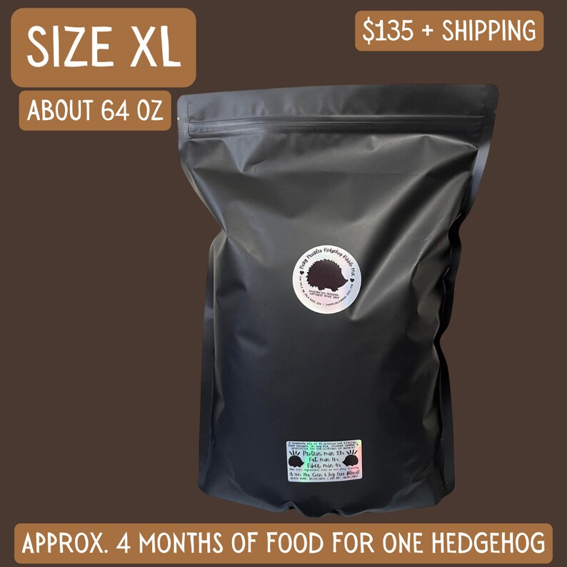 Picky Prickles Hedgehog Kibble Mix - XLARGE BAG 64 Oz. - Etsy