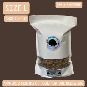 Picky Prickles Hedgehog Kibble Mix - LARGE BAG - NOW 24 Oz! - Etsy
