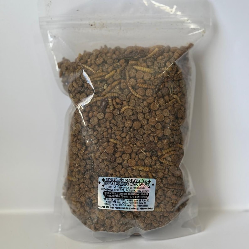 Picky Prickles Hedgehog Kibble Mix - LARGE BAG - NOW 24 Oz! - Etsy