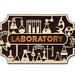 Laboratory Signage Laser Cut File. Laboratory Decor Laser Cutting File ...