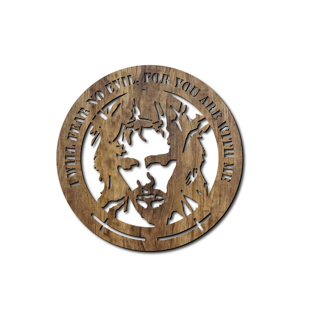 Laser Cut Jesus, Wall Art. Decoration Wall. Laser Cut File. Christian ...