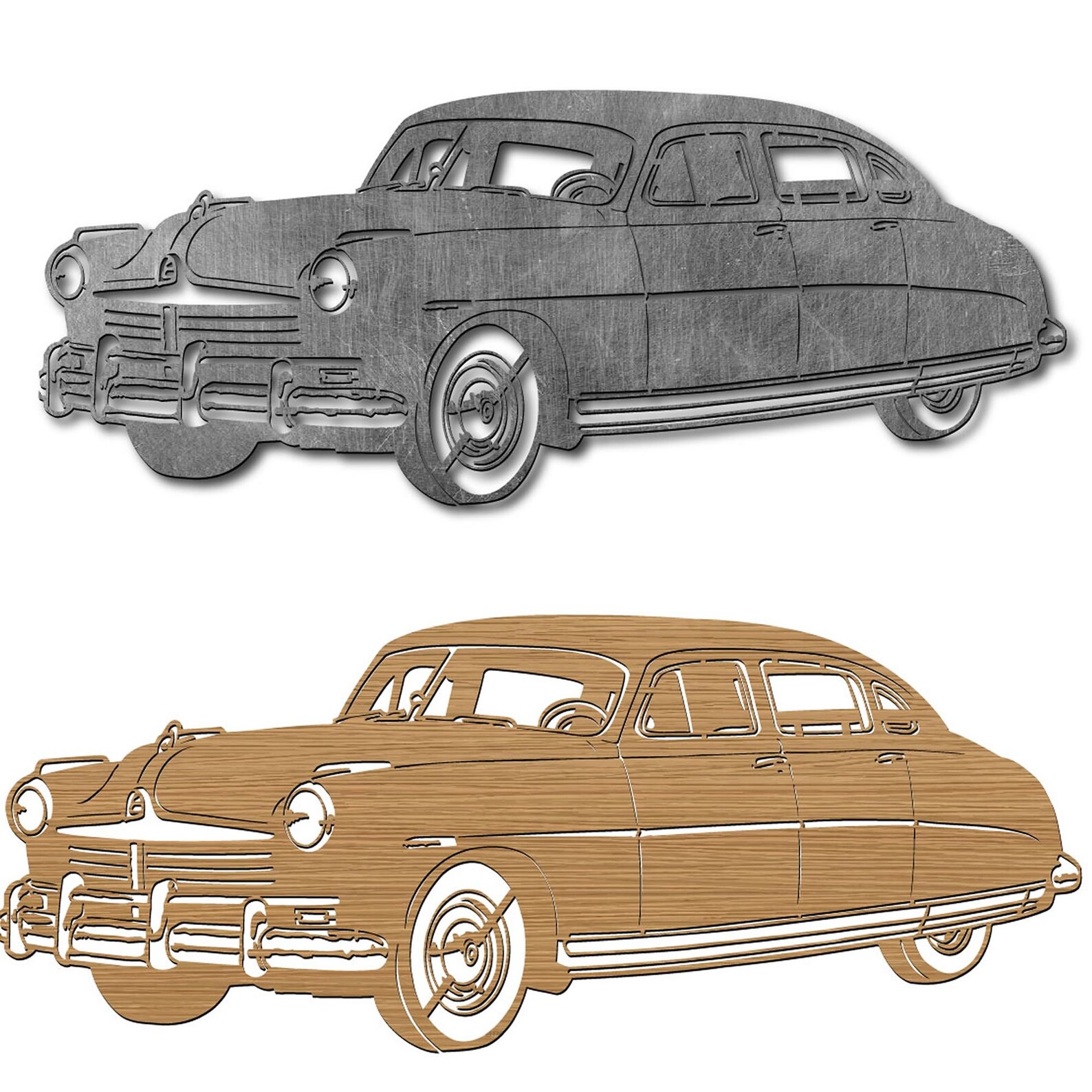 Classic Car Svg File. Car Laser Cut File, Classic Car, Classic Car Wall ...