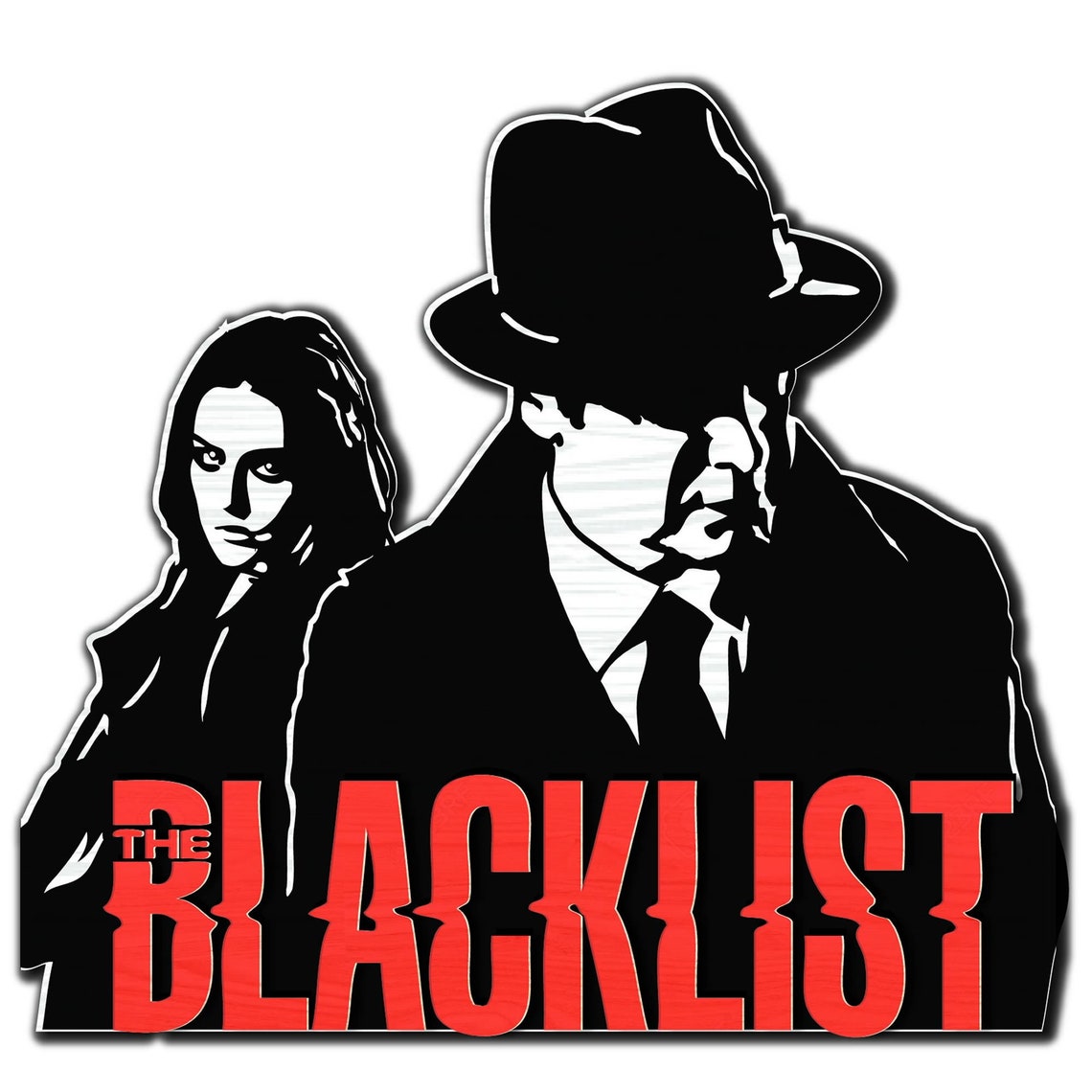 The Blacklist Raymond Reddington Laser Cut File. Blacklist Raymond ...