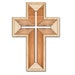 2 Layers Geometric Christian Cross, Laser Cut Files. Cross File for ...