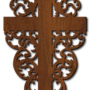 6 Pc Cross Laser Cut Vector Model. Vector File for Laser Cutting. Wall ...