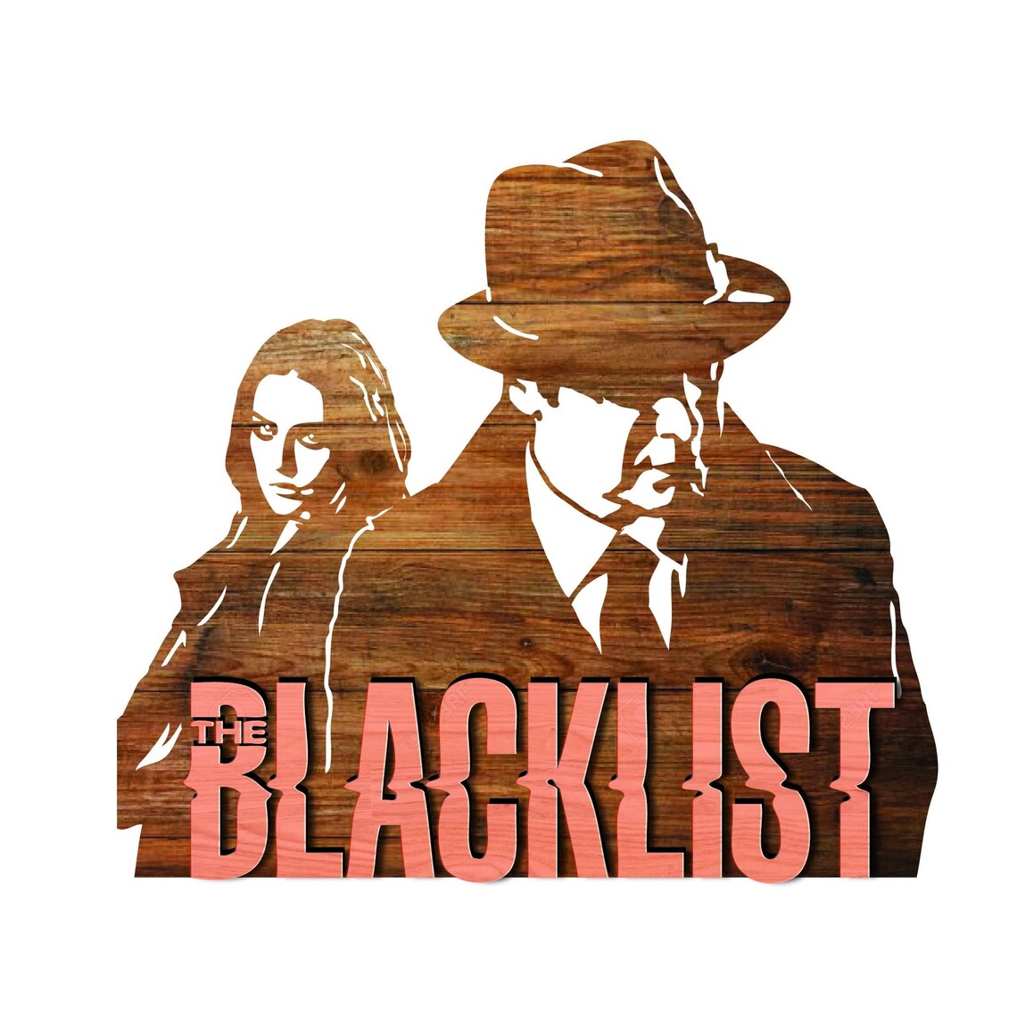 The Blacklist Raymond Reddington Laser Cut File. Blacklist Raymond ...