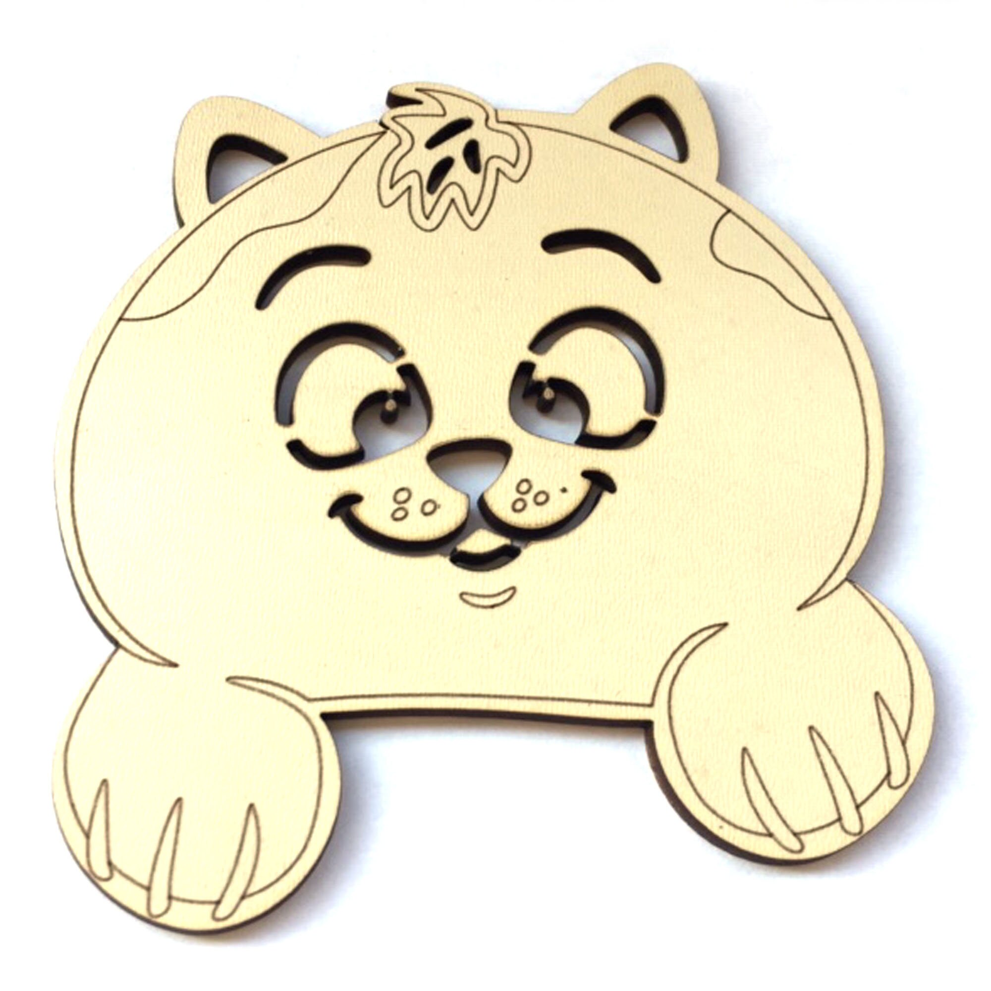 Laser Cut Cat Coasters,10 Cats, Vector File. PNG - SVG- PDF - Cdr - Ai ...