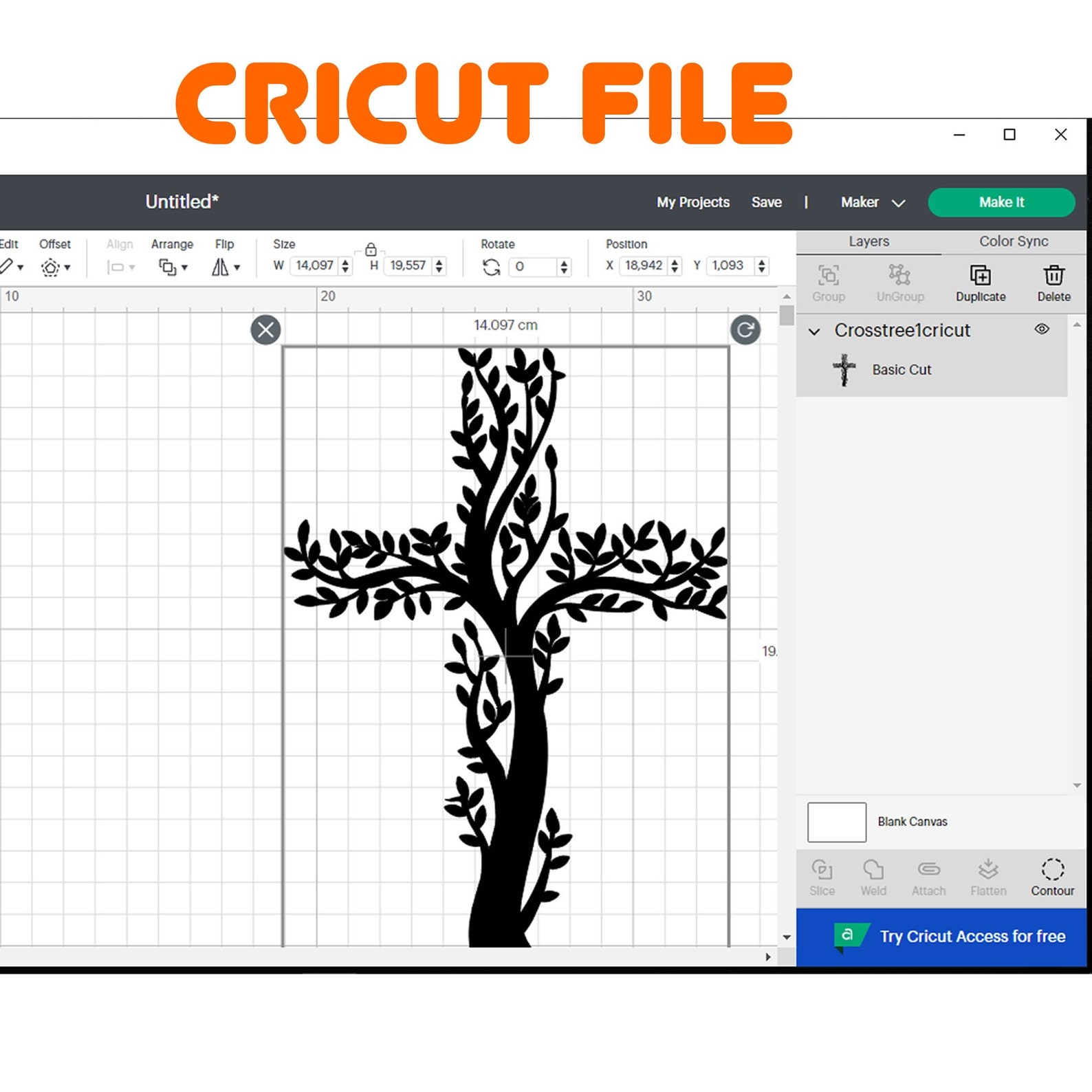 Tree of Life Cross SVG. Cross Models With Layer Options. Cross Svg, Png ...