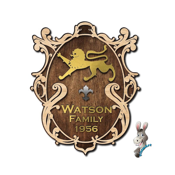 Family Crest Svg - Etsy