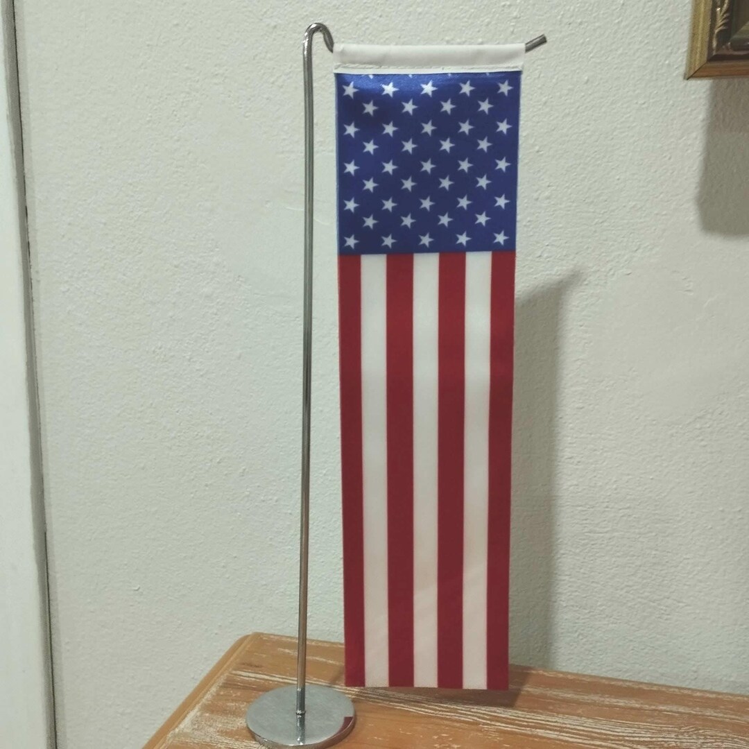 Gift Table Top American Flag. American Desk Flag. 250th Anniversary ...