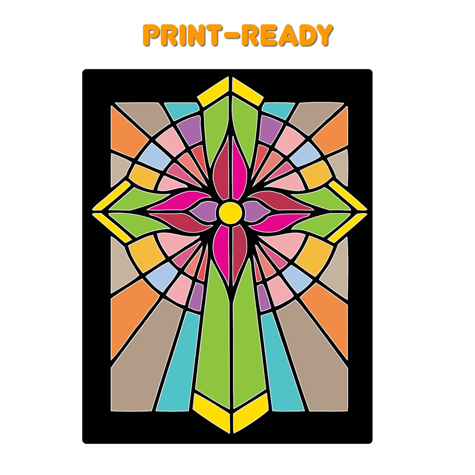 Laser Cut Stained Glass Cross. Laser Cut Paintable Cross. - Etsy