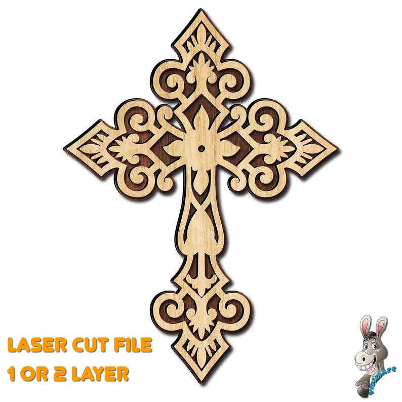 Cross Laser Cut File. Vector File for Laser Cutting. Wall Art ...