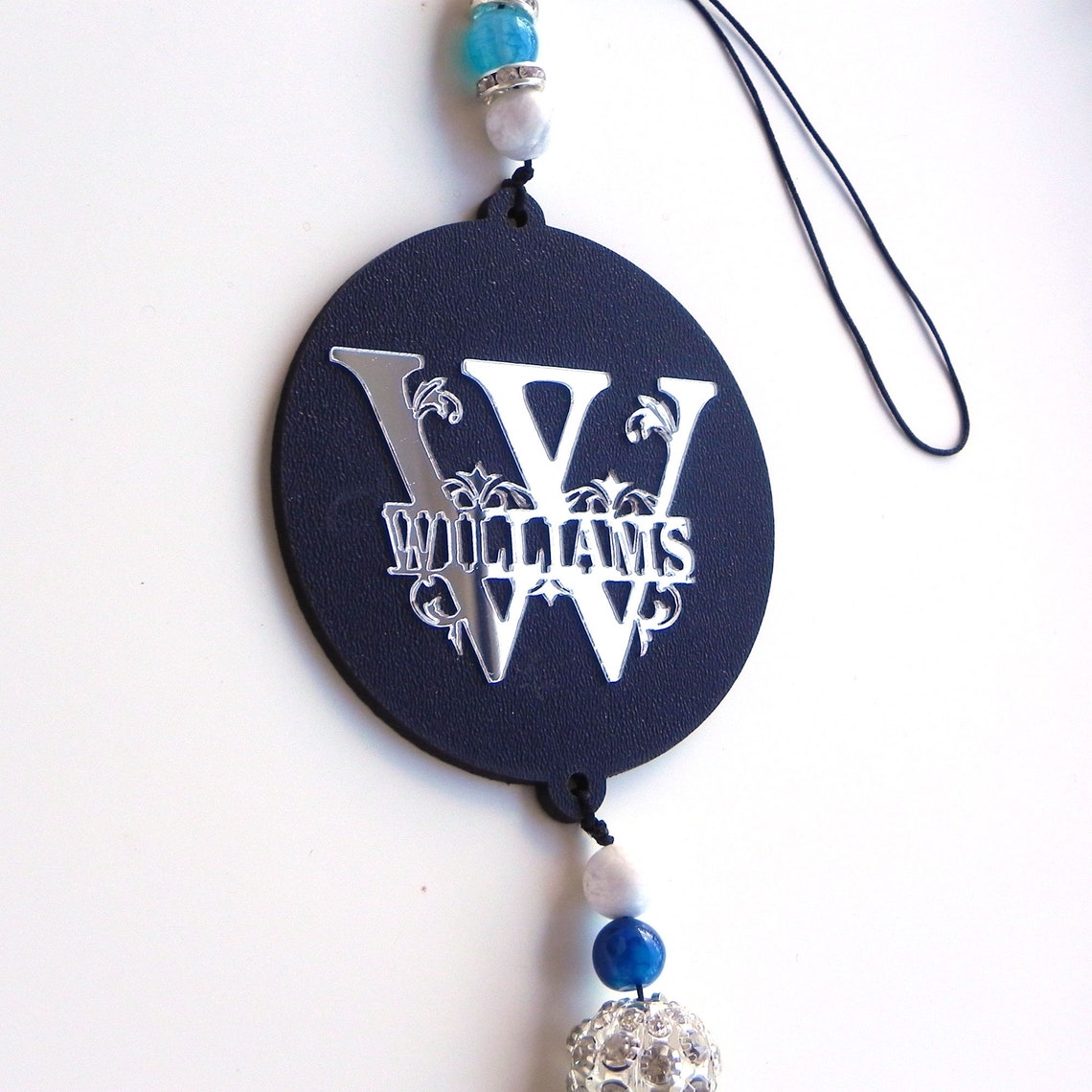 Car Hanger Personalized Monogram Car Ornament Car Hanging - Etsy