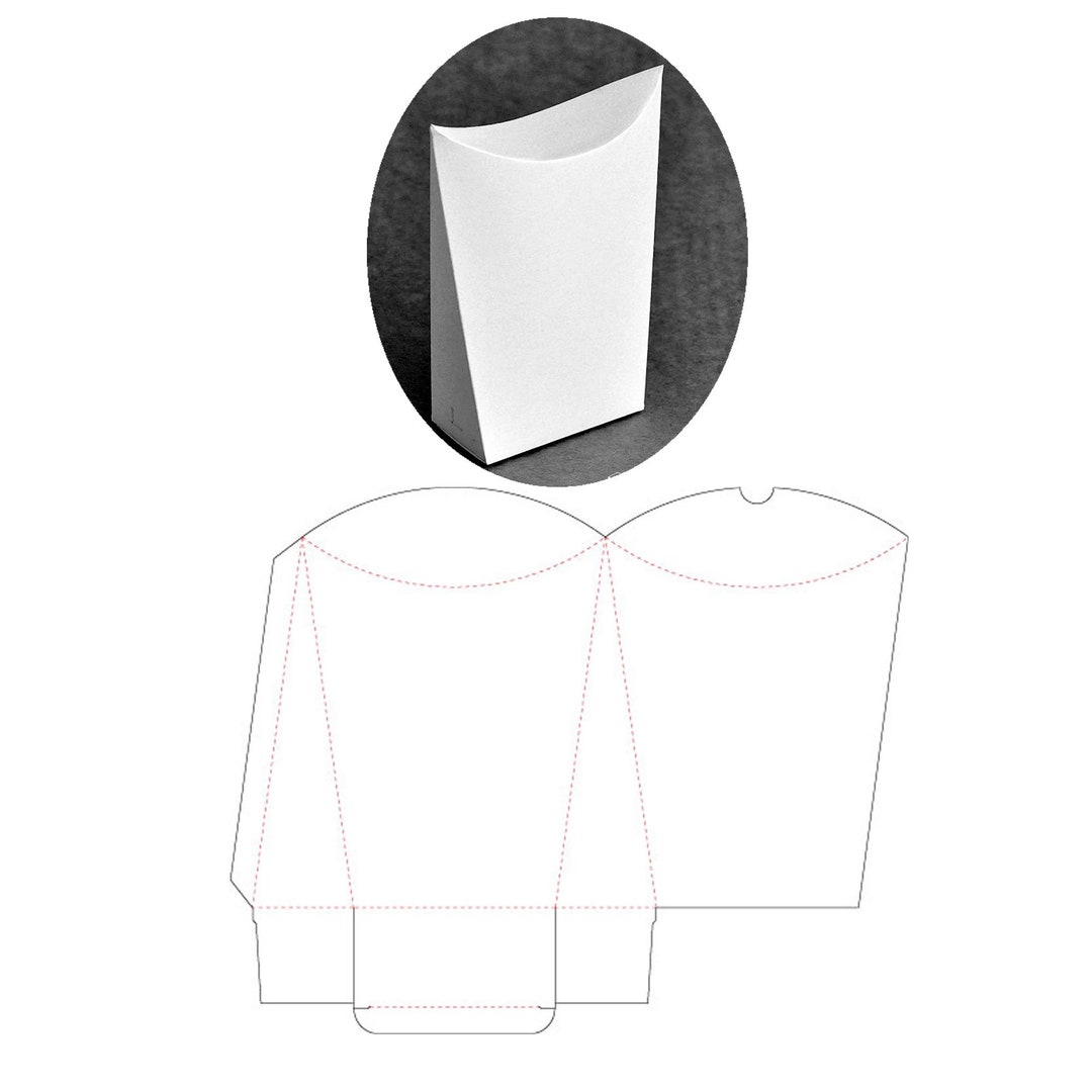 Gift Box Cut Template, SVG, Ai, PDF, Cdr, Dxf File Format. Ready-to-cut ...