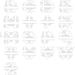 26 Font Split Monogram SVG Letters. 26 Latters Alphabet Laser Cut File ...
