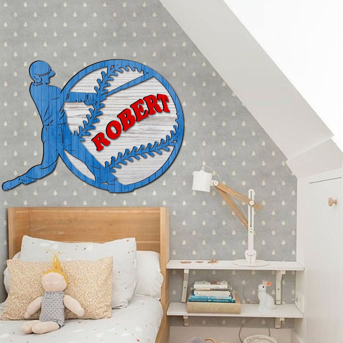 Baseball Wall Art Laser Cutting File. Baseball Signage Laser - Etsy