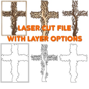 Tree of Life Cross SVG. Cross Models With Layer Options. Cross Svg, Png ...