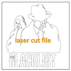 The Blacklist Raymond Reddington Laser Cut File. Blacklist Raymond ...