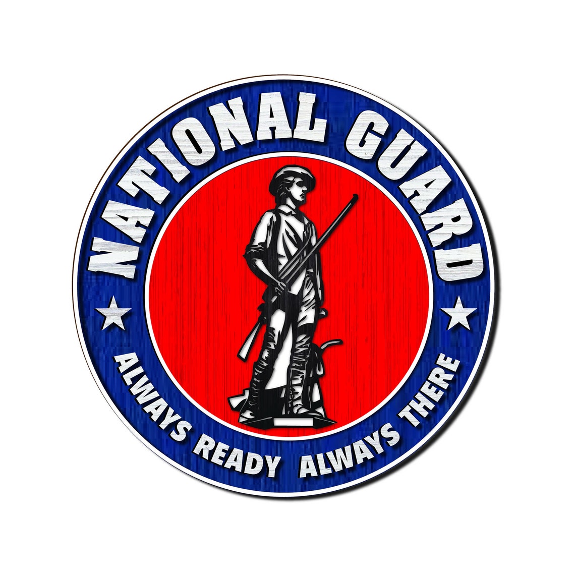 United States National Guard Wallboard for Laser Cutting. - Etsy