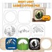 Crow Night Light Laser Cutting File. Crow and Mountains Light Box ...